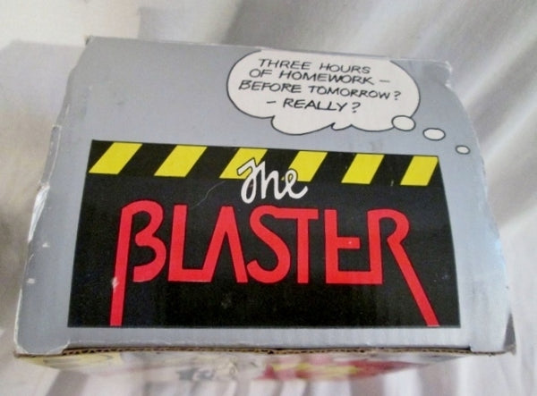 Vtg 1987 The Blaster Toy Gemmy Productions Machine Gun Searing Laser N ...